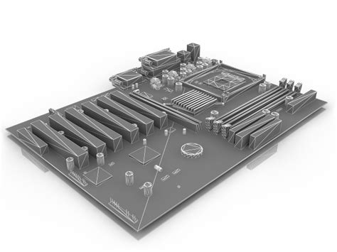 Motherboard 3d Model Download Free 3d Models