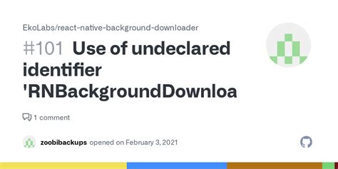 Use Of Undeclared Identifier Rnbackgrounddownloader · Issue 101 · Ekolabsreact Native
