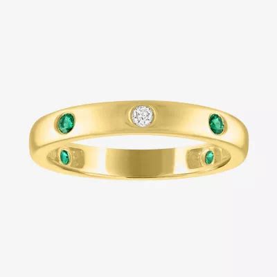I Si2 Womens 12 Ct Tw Lab Grown White Diamond 10k Gold Wedding