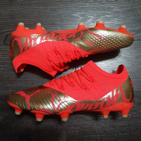 Neymar Soccer Cleats Orange