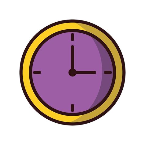 Premium Vector Clock Icon Vector On Trendy Design