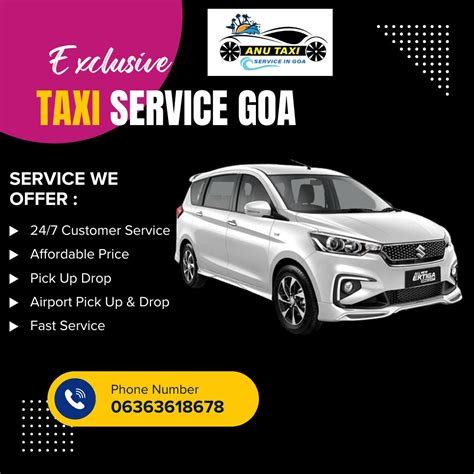 Anu Taxi Service In Goa
