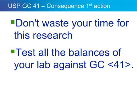 How To Comply With The New Usp41 Standard Pdf