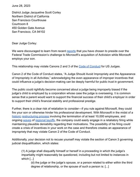 Massive Ftc Controversy As Its Revealed Ftc Judges Son Works For