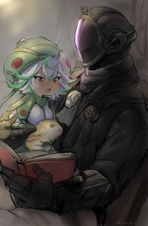 Bondrewd Reading A Story To Prushka Prushka Anime Art Anime Character Art