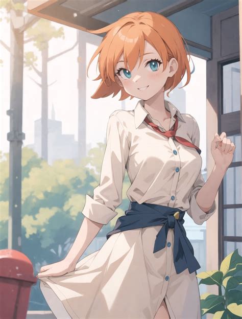 Misty Pokemon Orange Hair 1 Image Created By Nothing To Do No 1