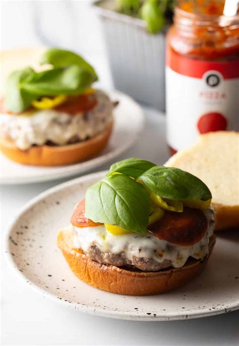 Pizza Burger Recipe With Pepperoni And Cheese A Spicy Perspective