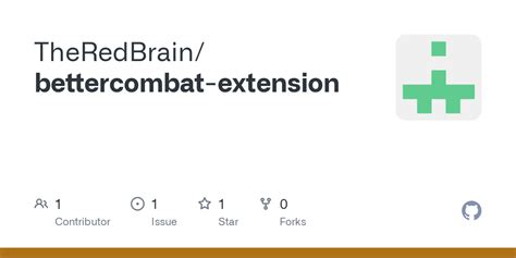 Issues · Theredbrainbettercombat Extension · Github