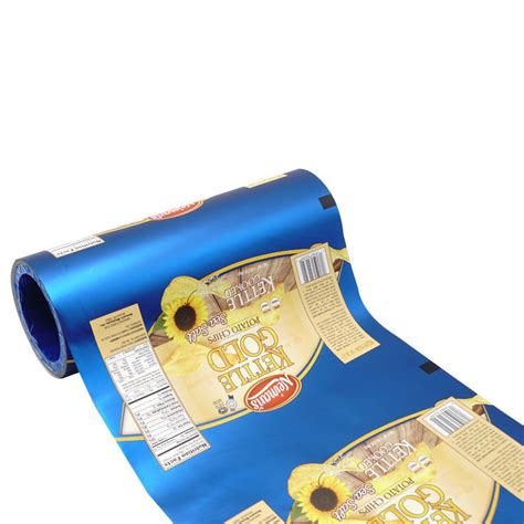 Custom Laminating Food Packaging Roll Film Potato Chips Packaging