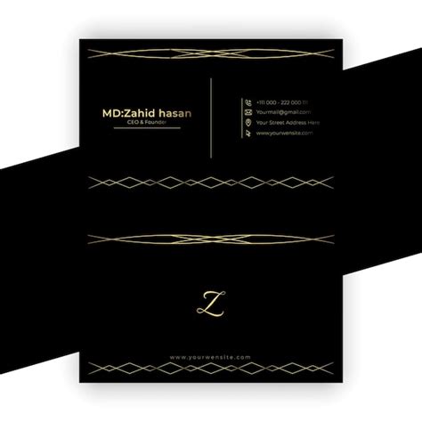 Premium Vector Creative Business Card Templet Design The Creativity