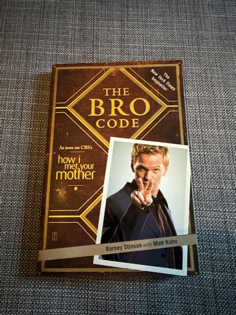 The Bro Code Barney Stinson Med Matt Kuhn Köp På Tradera 708407982