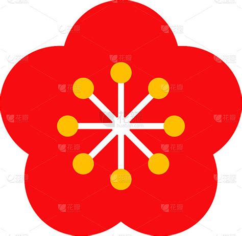 一个简单的梅花图标