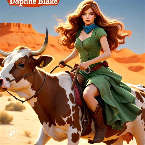 Daphne Blake Is Riding A Cow 3 By Maximizerblake On Deviantart