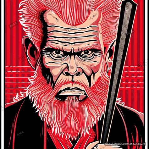 Ai创作图灵感来源剑客武士道 武道装饰画 日本武士浪人浮世绘 武士插画 武士头像 武士道精神 武道图片 武士俑头像 勇猛的武士 大爷素材 风格古人造型肖像 武士精神 老人头古典老头 武士艺术