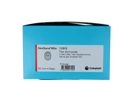 Coloplast Sensura Mio Flex 2 Delt Lukket Pose 30 Stk Stomiutstyr