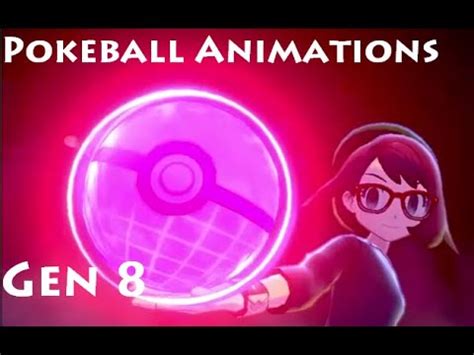 Pokemon Swordshield Pokeball Animations Includes Sportsafari Youtube
