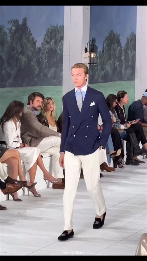 Lucky Blue Smith The Ralph Lauren Nyfw Show Ralphlauren