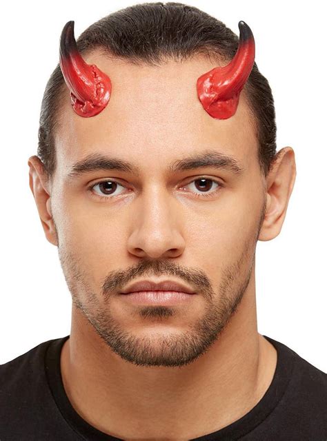 Red And Black Devil Makeup Set
