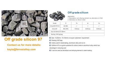 Definition And Uses Of Off Grade Silicon