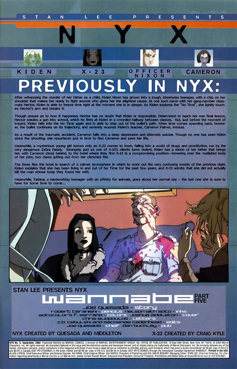 Read Online Nyx Comic Issue 5