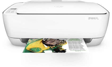 Hp Deskjet 3631 All In One Compact Printer Wireless Printing White
