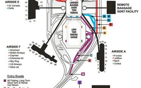 Tampa International Airport Terminal Map