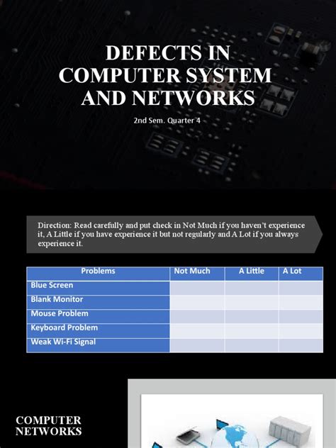 Defects In Computer System And Networks Week 10 Pdf Computer Network Internet Protocol Suite