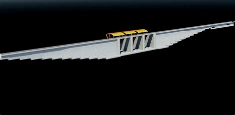 3d Model 3 Gate Control Structure