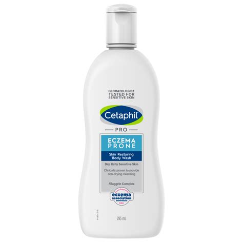 Cetaphil Pro Eczema Prone Skin Restoring Body Wash 295ml Soap And