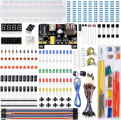 Miuzei Starter Kit Breadboard Set Compatible With Indonesia Ubuy