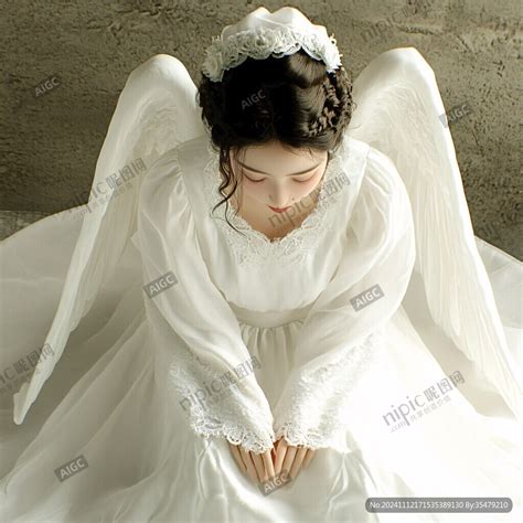 Ai创作图长翅膀的天使女神 披风长拖尾 百衣天使 洁白的天使 原创天使 大袖披衫 长翅膀天使 波浪纱翅膀造型 天使情怀 天使少女 折翼天使 白色大翅膀 爱神天使造型 白衣仙女之舞 西洋小天使