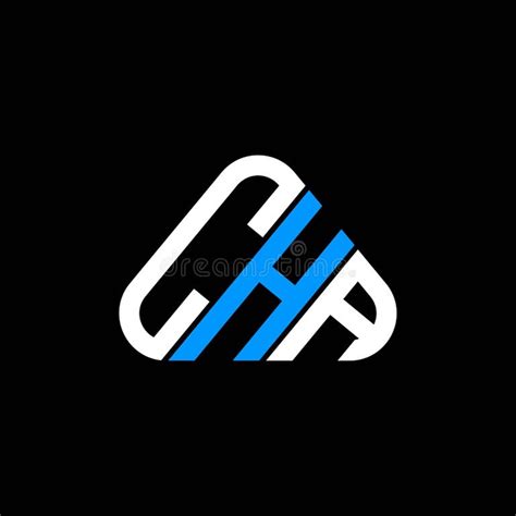 Cha Letter Logo Creative Design With Vector Graphic Cha Simple And Modern Logo In Round