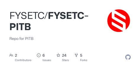 Github Fysetcfysetc Pitb Repo For Pitb