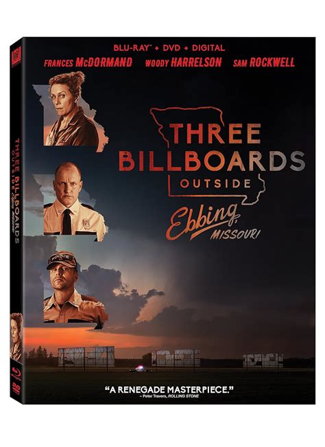 Three Billboards Outside Ebbing Missouri Frances Mcdormand