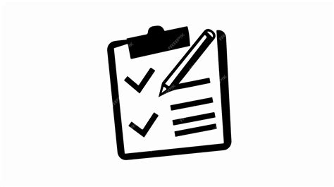 Modern Exam Test Pictogram Icon For Education And Assessment Purposes Premium Ai Generated Vector