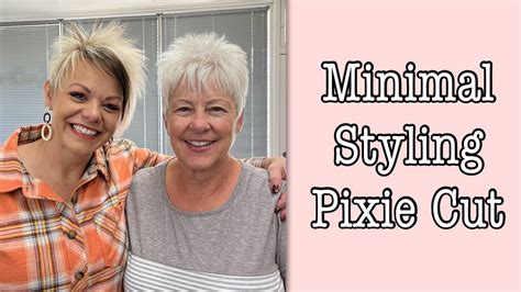Easy Hairstyle With Minimal Styling Pixie Over 60 Hairstyles Youtube