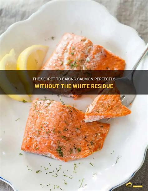 The Secret To Baking Salmon Perfectly Without The White Residue