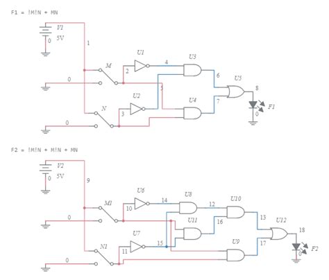 Logic Circuits Through Logic Expressions 12 Multisim Live