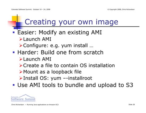 Deploying Java Applicationson Ec2 Ppt