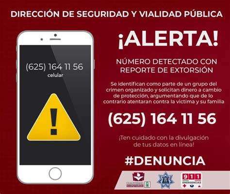 Alerta Por Reportes De Intentos De Extorsión Telefónica Contacto