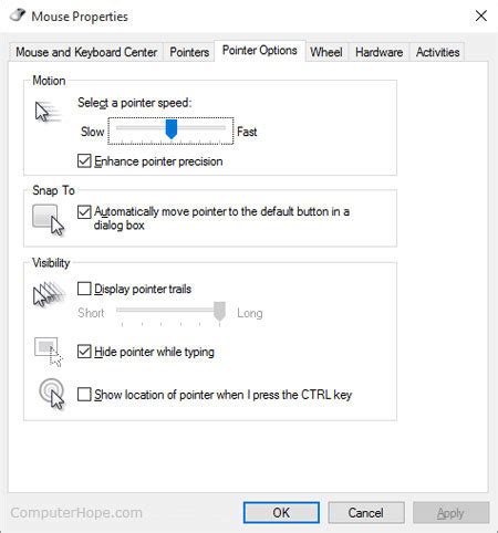 How To Increase Mouse Speed In Windows CPSTEST ORG