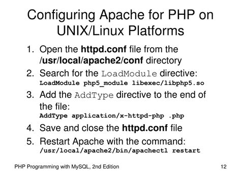 Ppt Chapter 1 Getting Started With Php Php Programming With Mysql 2