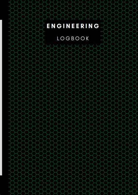 A4 Engineering Logbook 100 Pages Graph Paper Dark Green Beehive