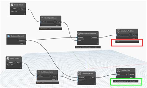 Problem With Structurepartsize Node Returning Null Value Civil 3d Dynamo