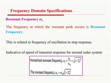 frequency response analysis ppt technology and computing