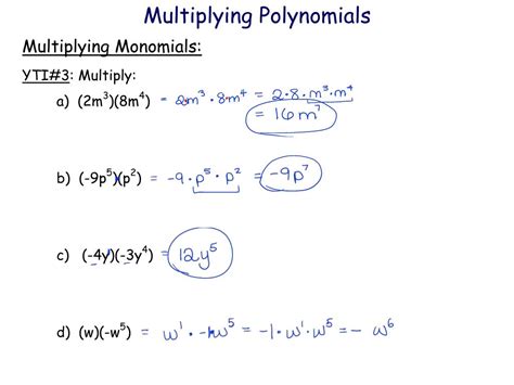 Ppt Multiplying Polynomials Powerpoint Presentation Free Download