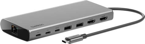 Belkin Universal Usb C 8 In 1 Dual Display Core Hub With 4k Dual