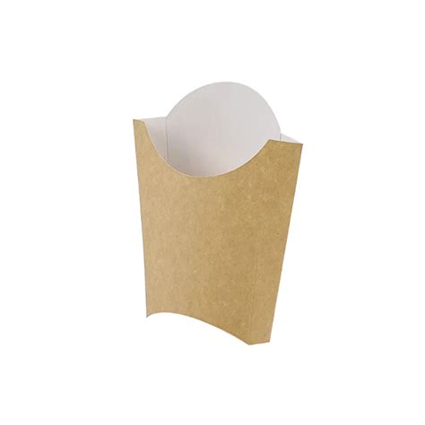 Cardboard Chip Scoop Kraft Large 1000 Ctn