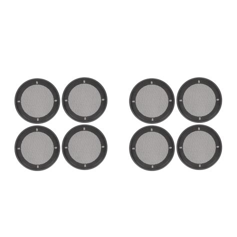 Ounona 8 Pcs Car Speaker Mesh Cover Speaker Grill Guard Decorative