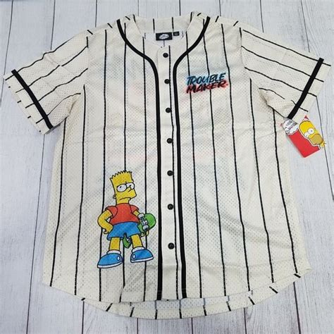 Simpsons Shirts The Simpsons Bart Simpson Neighbor Hood Baseball